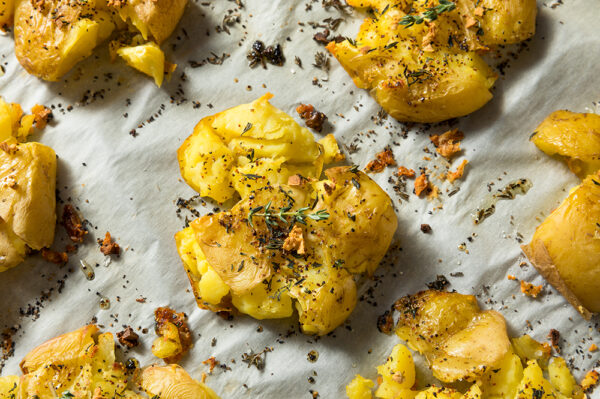 Homemade Smashed Potatoes Recipe - Big Dog Spices